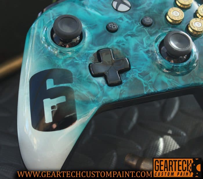 Xbox Rainbow 6 Siege Black Ice Controller – GearTech