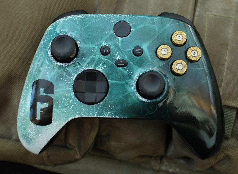 Xbox Rainbow 6 Siege Black Ice Controller – GearTech